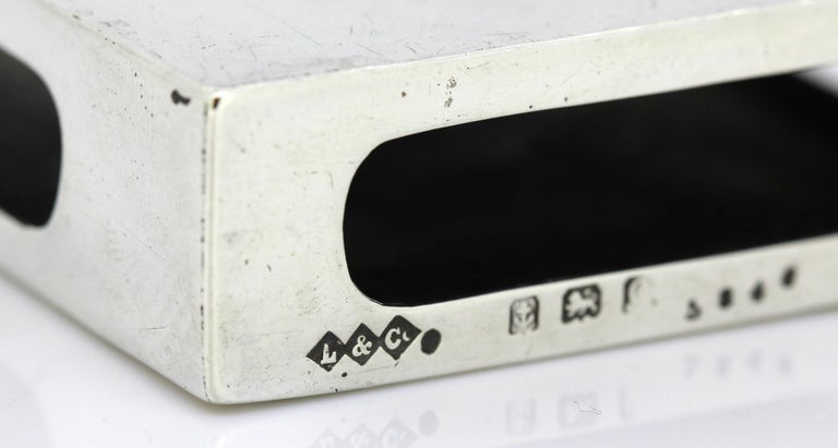 Liberty and Co, Antique Sterling Silver Matchbox Holder, Birmingham ...