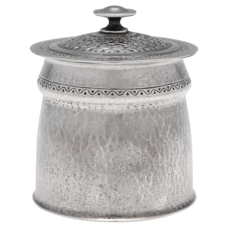 Liberty and Co. Arts and Crafts Antique Sterling Silver Box by Bernard ...