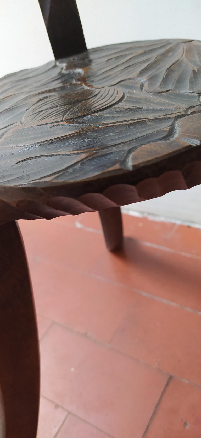 Liberty and Co Carved Japanese Occasional Table circa 1900 at 1stDibs
