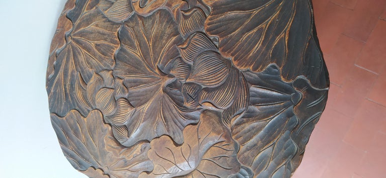 Liberty and Co Carved Japanese Occasional Table circa 1900 at 1stDibs