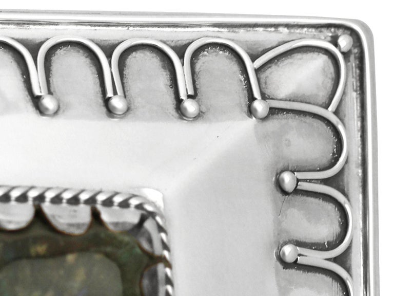 Liberty and Co Ltd Antique Edwardian Sterling Silver and Enamel Arts ...