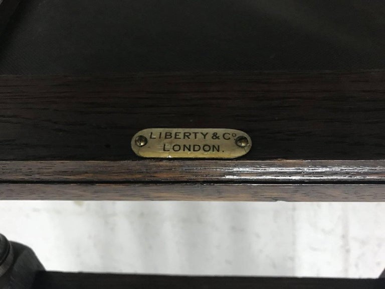 Liberty and Co. Set of 14 Gothic Style Arts and Crafts Oak Dining ...