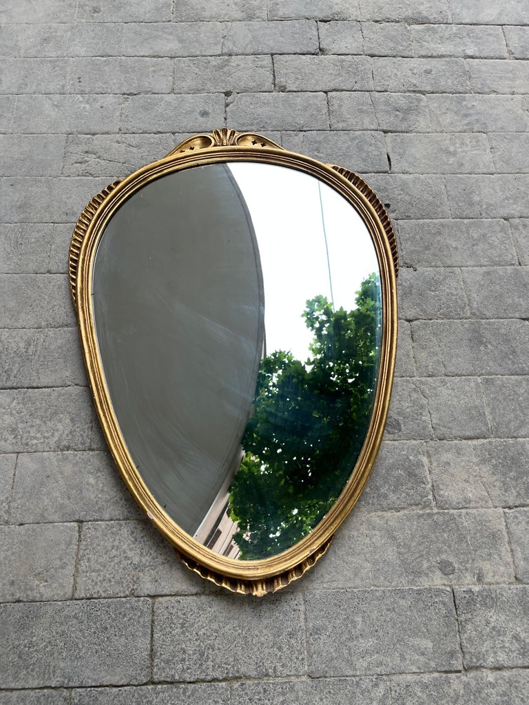 Liberty Gold Wood Mirror, 1900s For Sale at 1stDibs