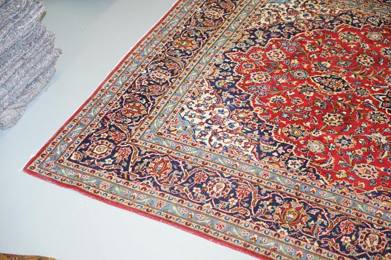 Liberty London Tabriz Garden Floral Rug Large Fine Hand Knotted For ...