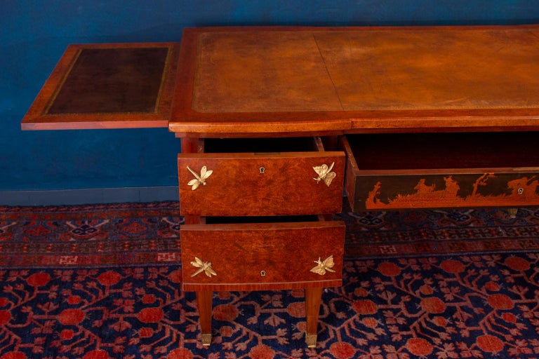 Liberty Outstanding Writing Desk Attributed to V. Ducrot 1930' For Sale ...