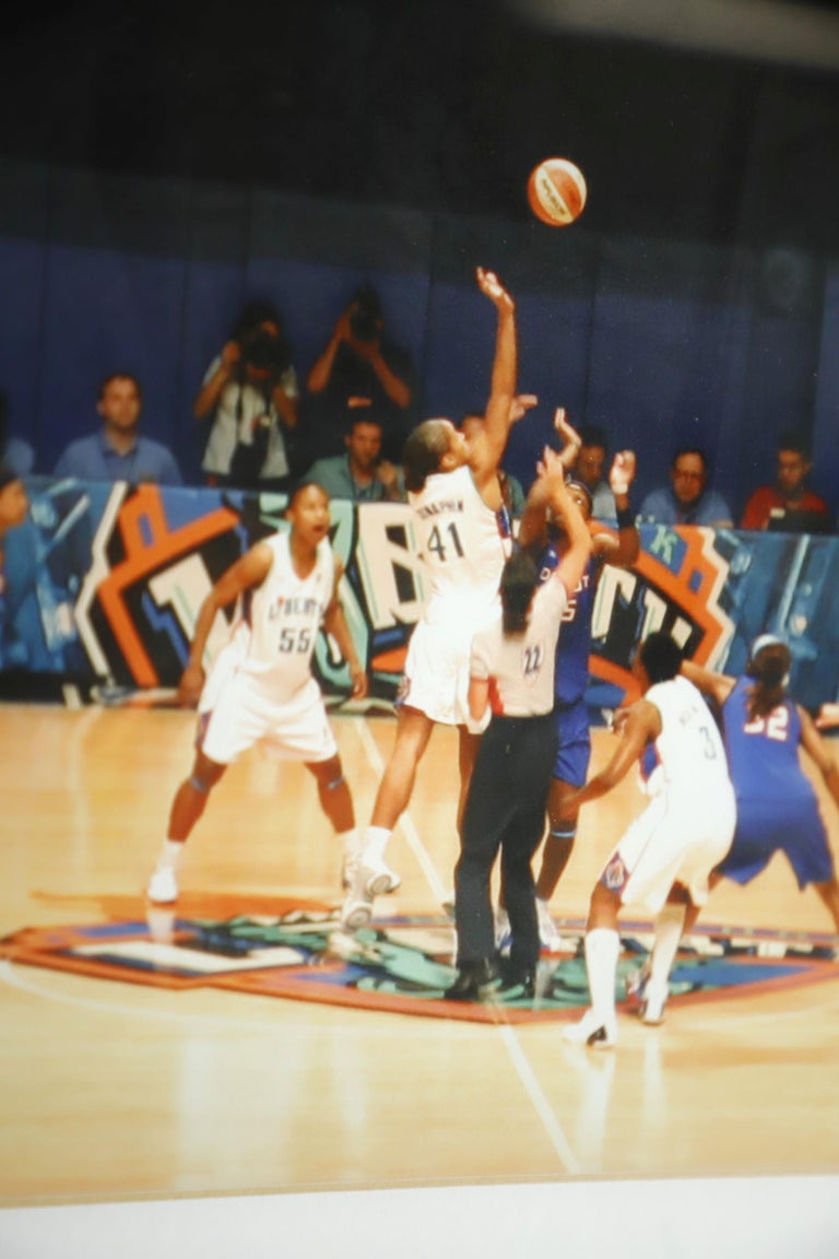 Liberty Vs Shock Wnba Tipoff Radio City Music Hall 7.25.04 For Sale at ...
