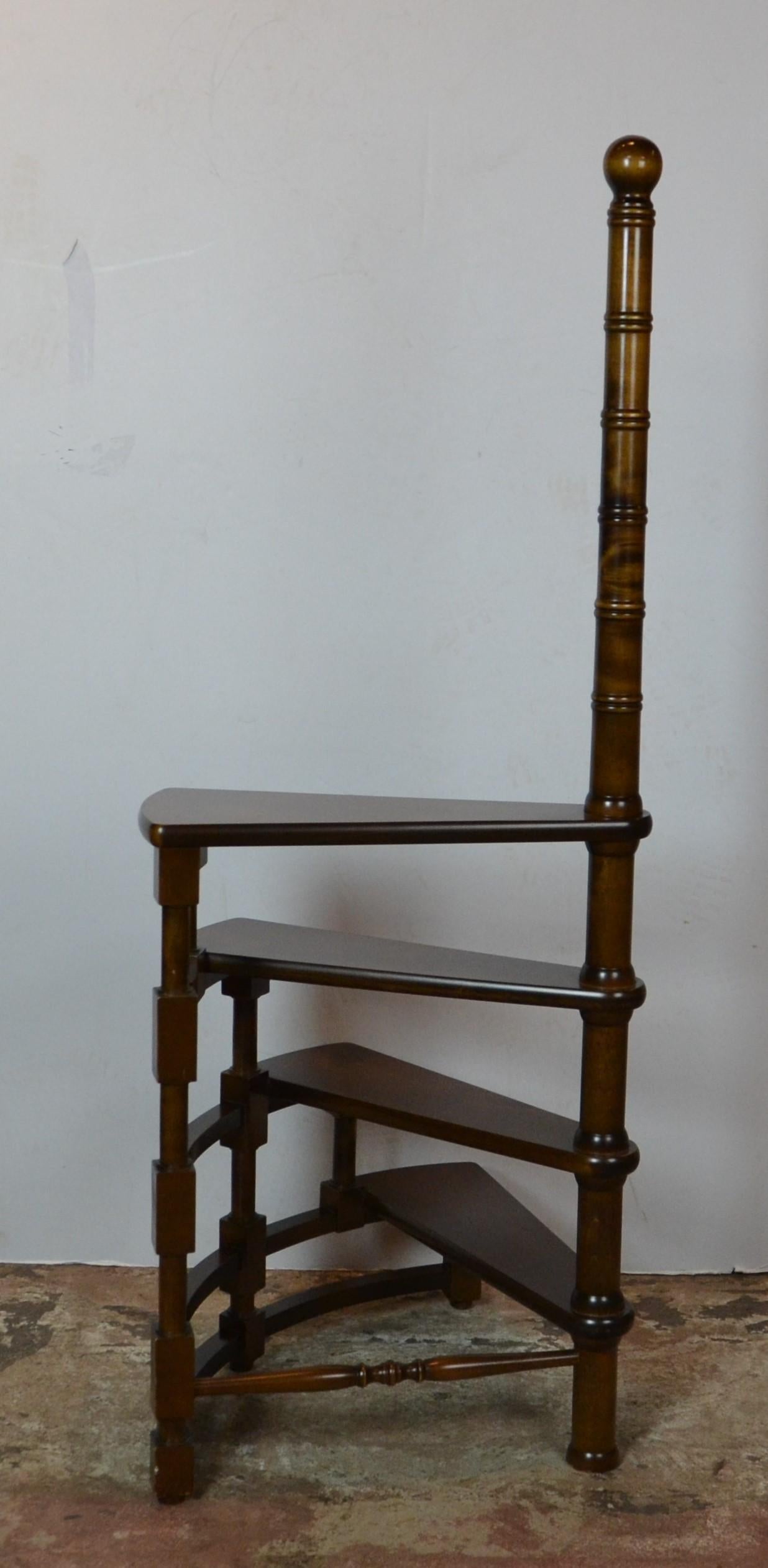 Library Ladder at 1stDibs | antique library ladder
