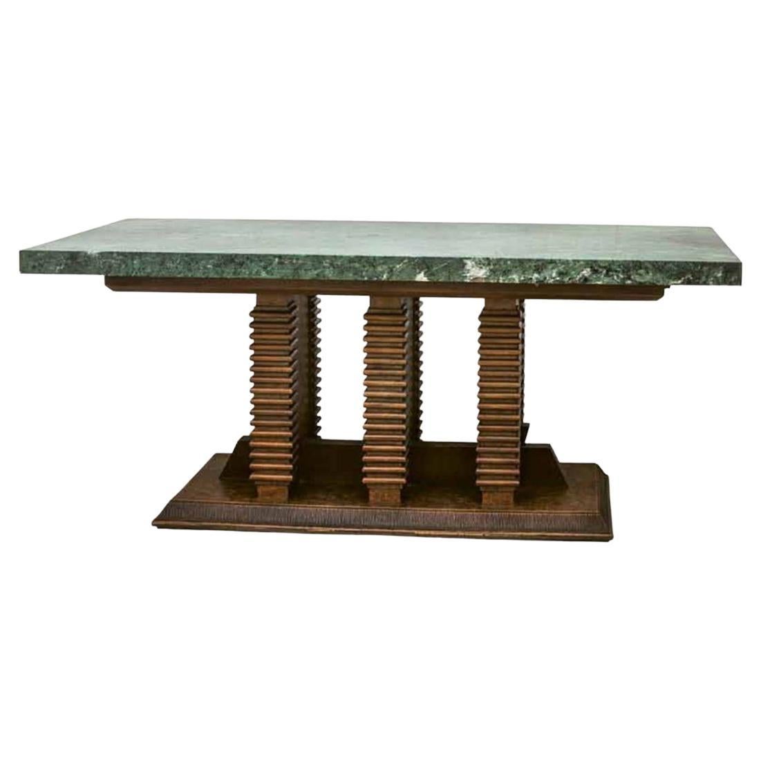 Gothic Library Table at 1stDibs