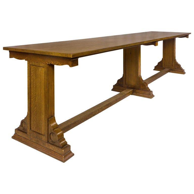 Library Table, circa 1920, England at 1stDibs | 1920 library table