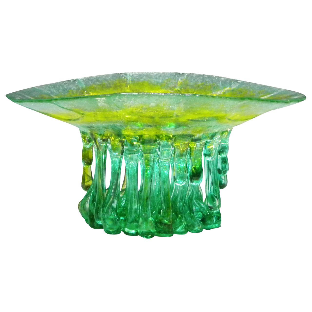 Stunning Murano Glass Pebble Sculpture at 1stDibs