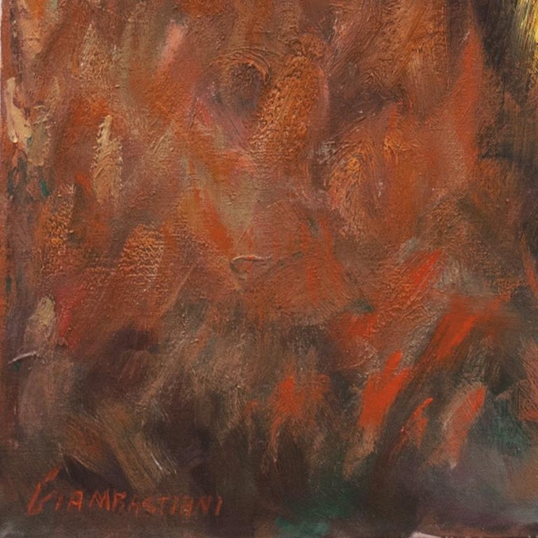 Lida Giambastiani - 'Cowboy Joe', Bay Area Abstraction Oil, Woman ...