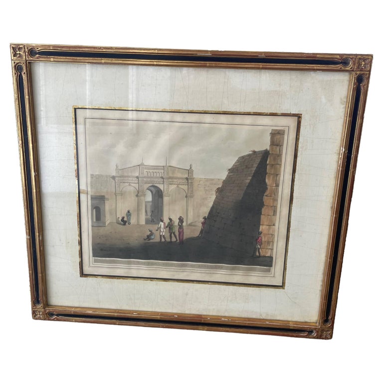 Lieutenant James Hunter Art Prints-India (Set of 4) For Sale at 1stDibs