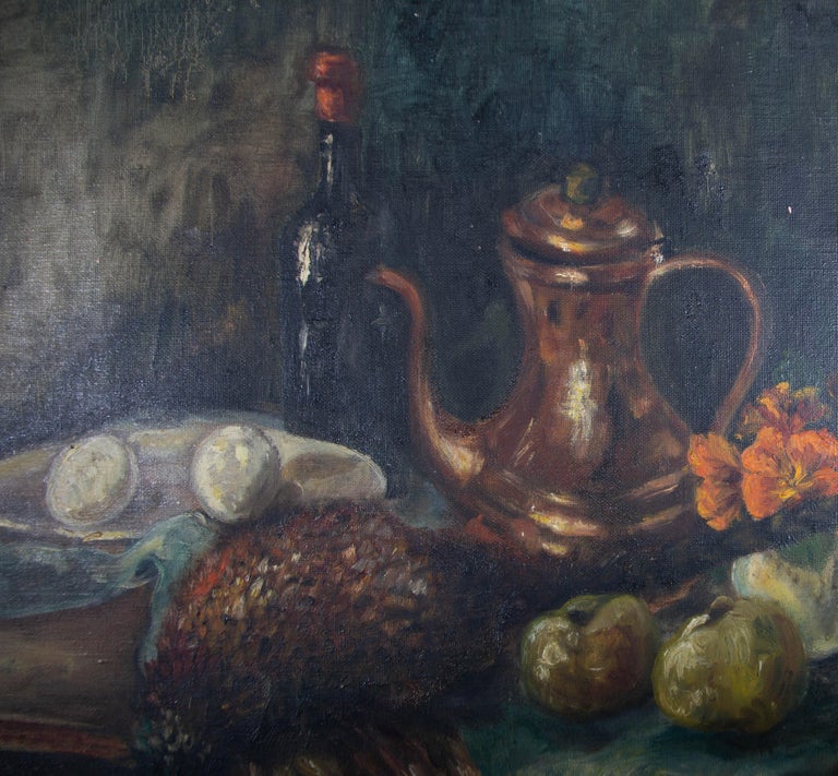 Lieve Van Der S. - Lieve Van Der S. - Mid 20th Century Oil, Eggs ...