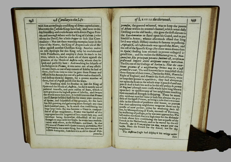 Life of the Late King of France Lewis XIII by James Howell 1st Edition ...