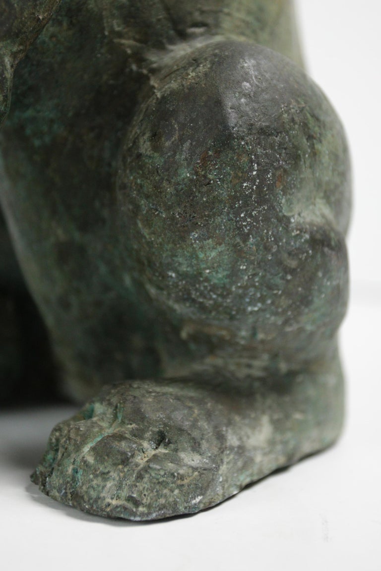 Life Size Bronze Bastet Cat Free Shipping For Sale at 1stDibs