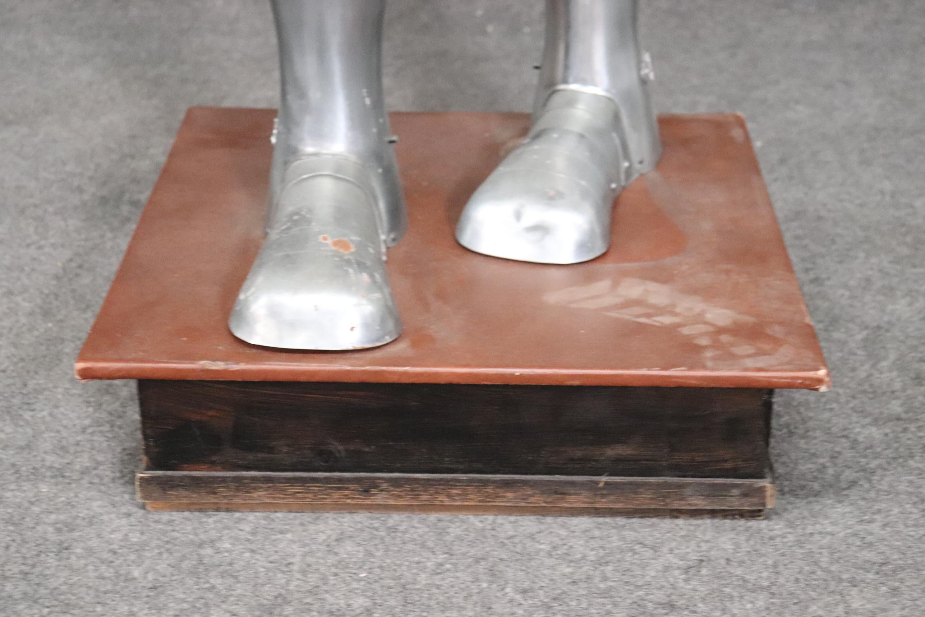 Life Size Metal Suit of Armor at 1stDibs | metal suit of armor, metal ...