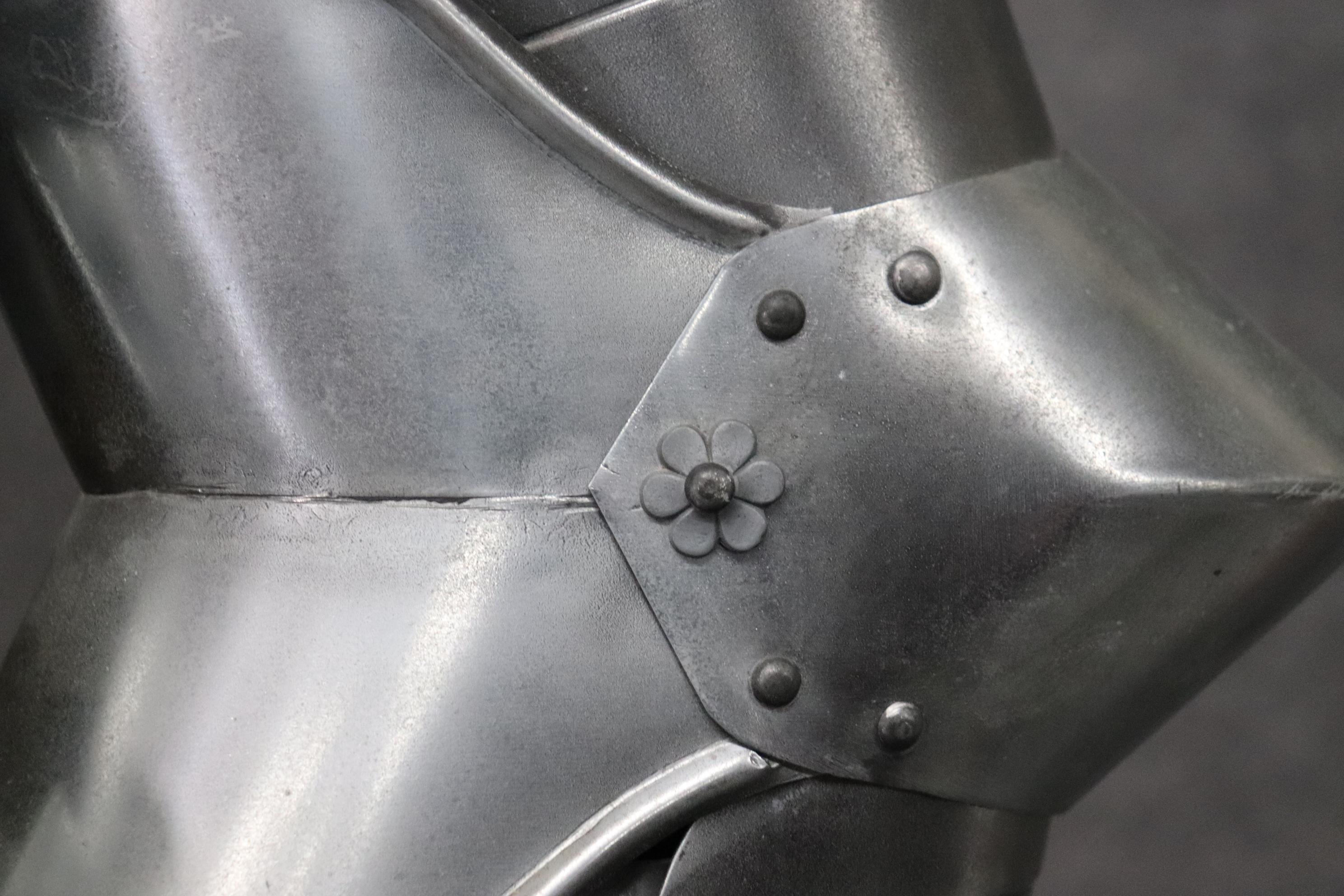 Life Size Metal Suit of Armor at 1stDibs | metal suit of armor, metal ...