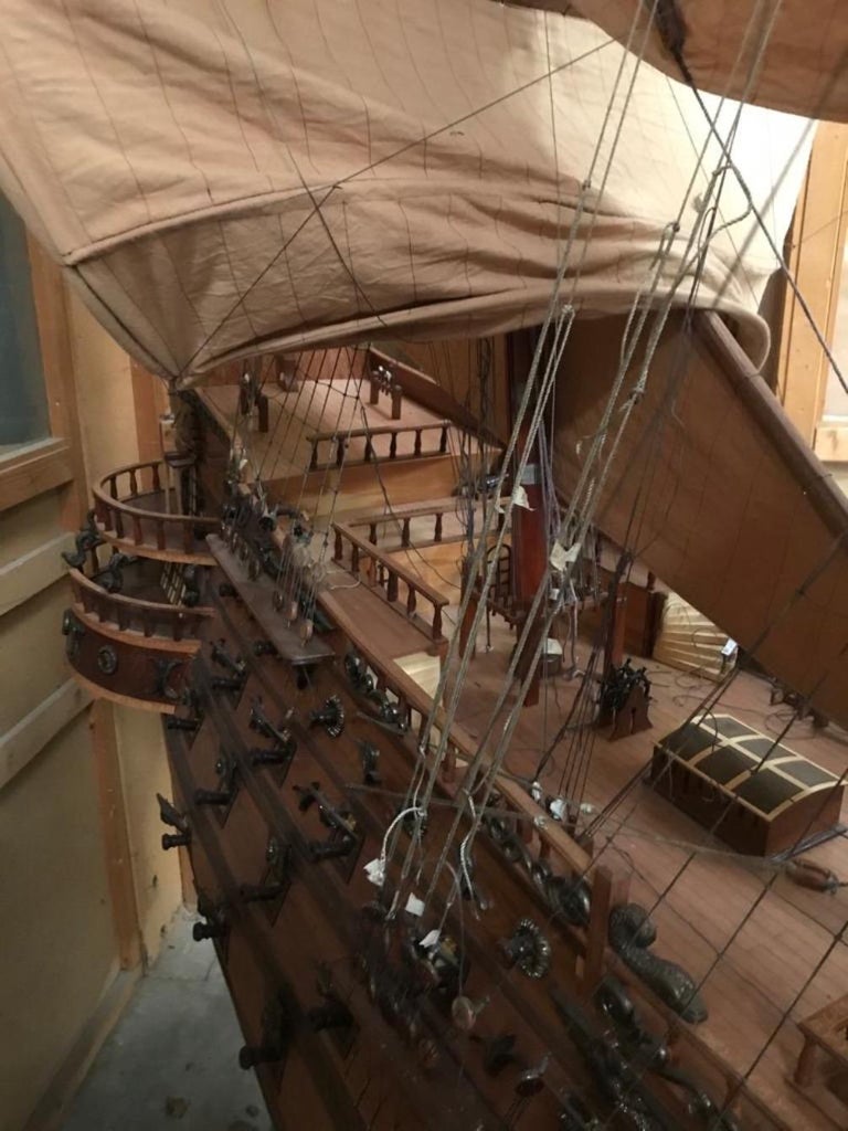 Life-Size Model Tall Ship of the San Felipe at 1stDibs | model tall ...