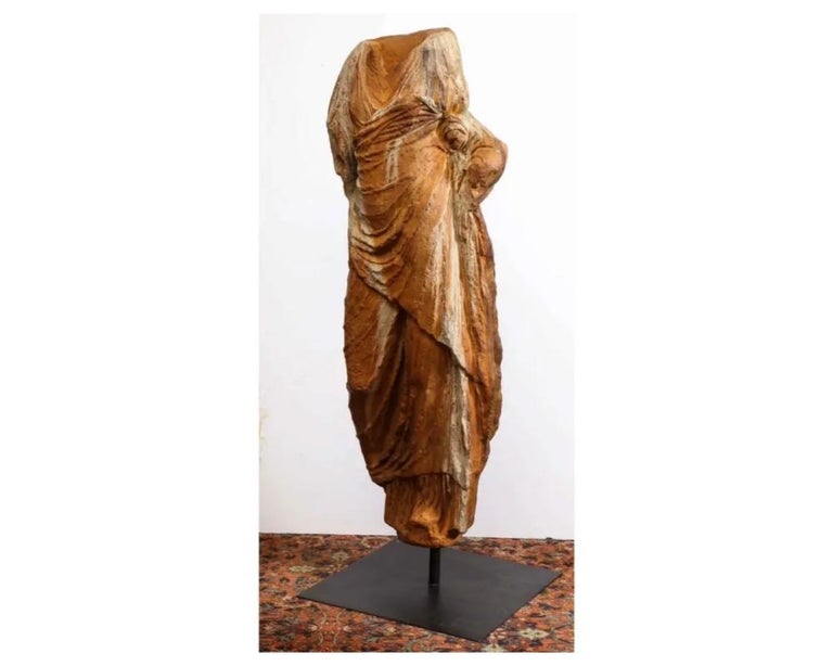 Life-Size Roman Style Patinated Fiberglass Torso, after the Antique ...