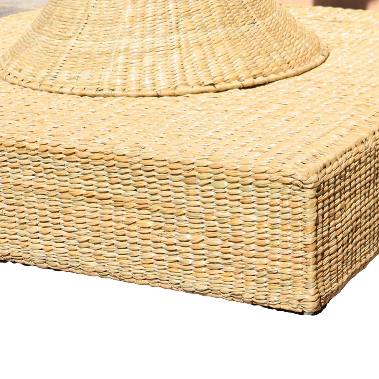 Life Size Wicker Palm Tree Sculpture from the FS Flores Collection For ...