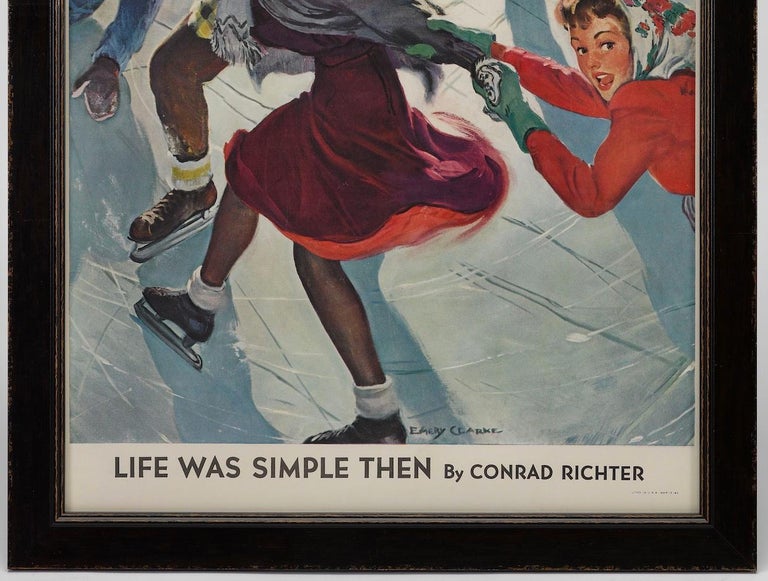 "Life Was Simple Then" Saturday Evening Post Poster by Emery Clarke ...