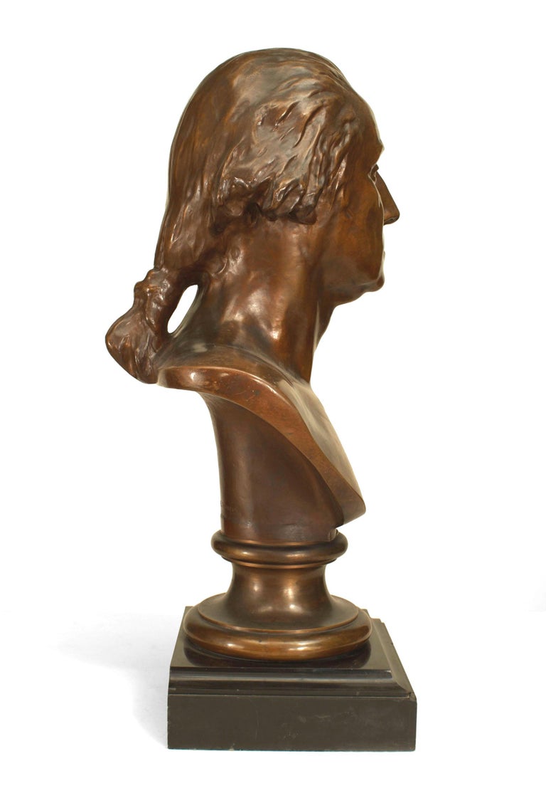 Lifesize Bronze Bust Of George Washington For Sale At 1stdibs