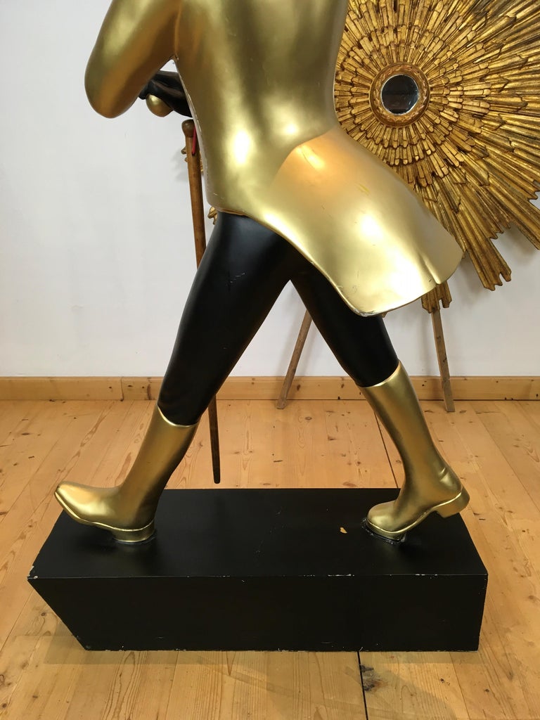 Lifesize Johnnie Walker Shop Advertising Display Man For Sale at 1stDibs