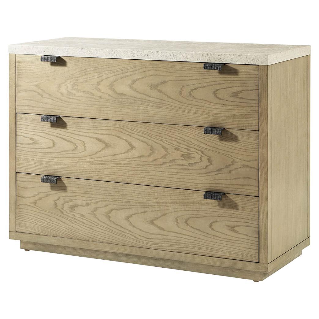 Dark Ash Modern Chest Of Drawers For Sale at 1stDibs