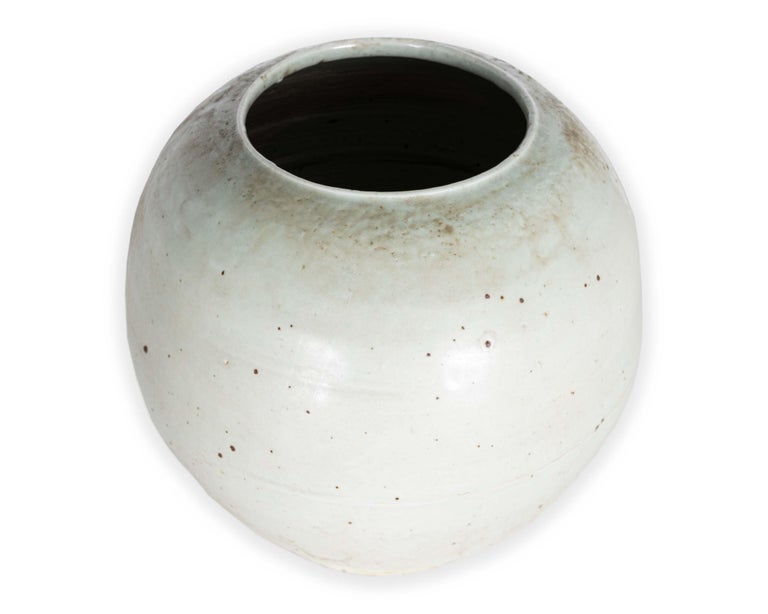 Light Celadon Crackle Glaze Vase For Sale at 1stDibs