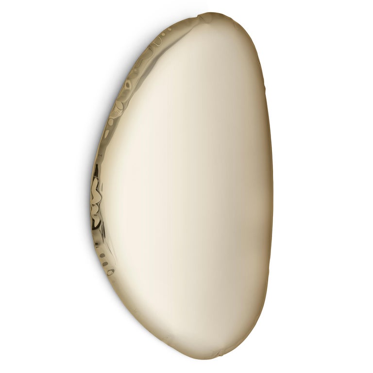 Light Gold Tafla O3 Wall Mirror by Zieta For Sale at 1stDibs