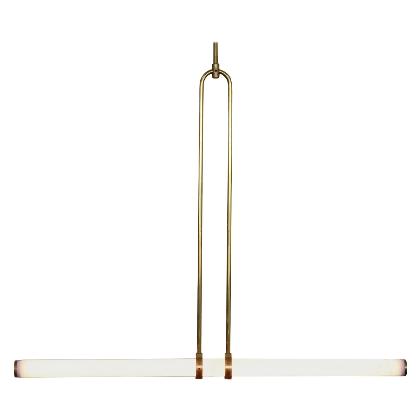 Light Object 018_ Natural brass For Sale at 1stDibs
