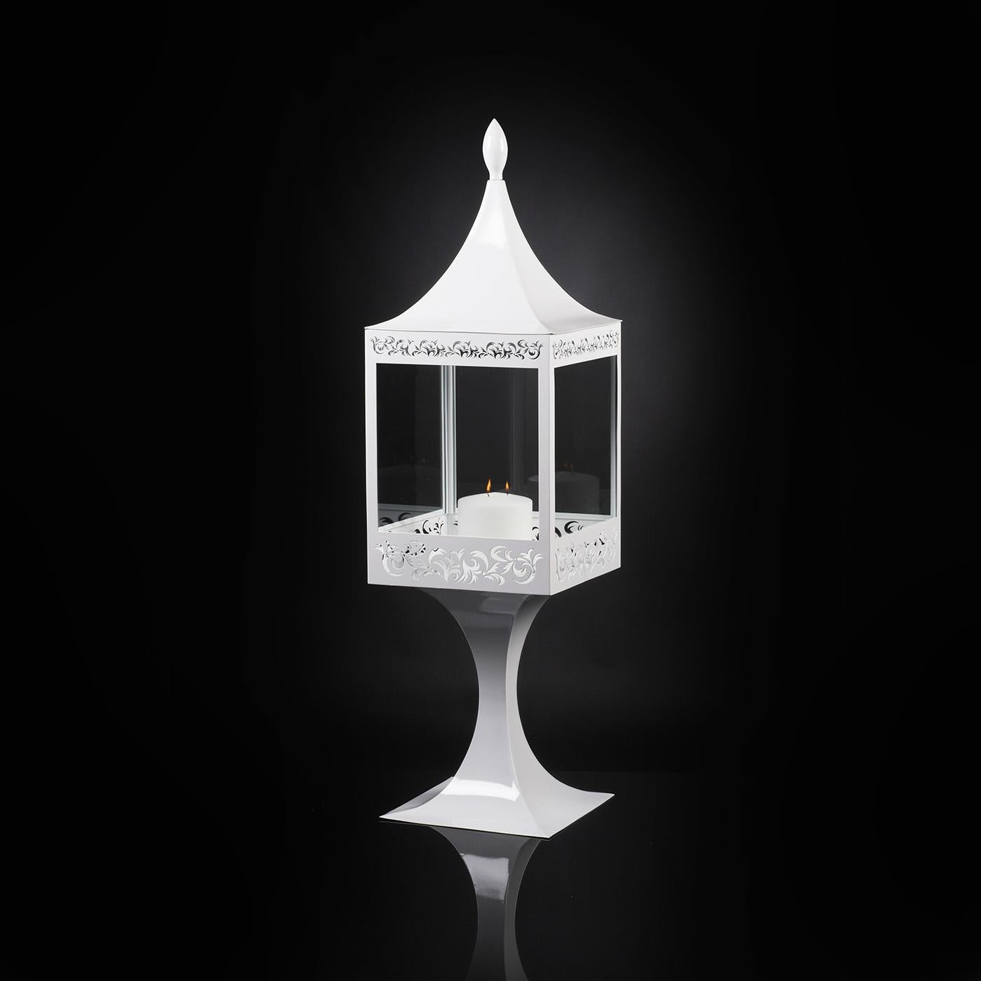 Light of Sultan White Lantern For Sale at 1stDibs