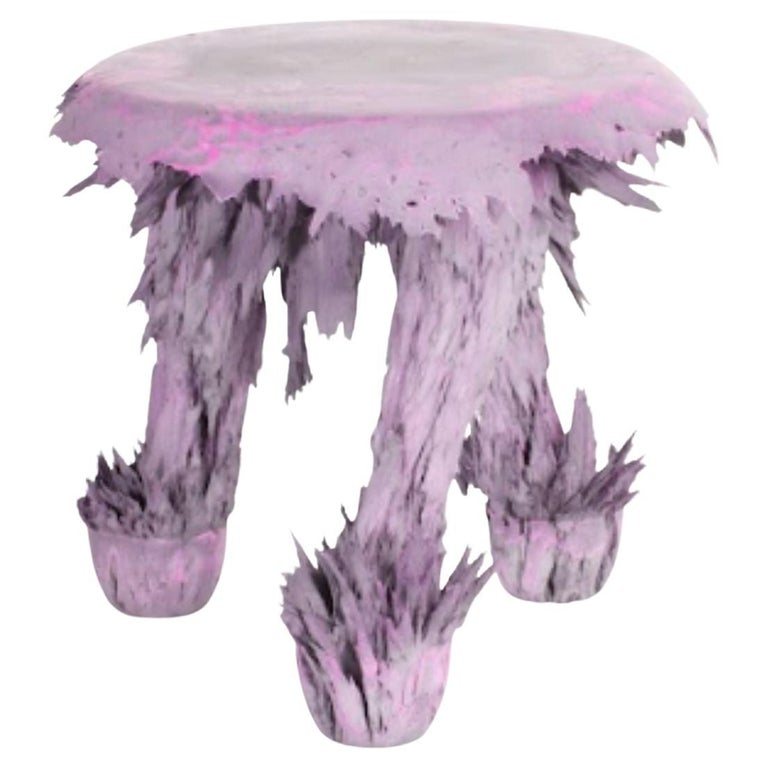 Light Pink Gravity Stool by Jolan Van Der Wiel For Sale at 1stDibs