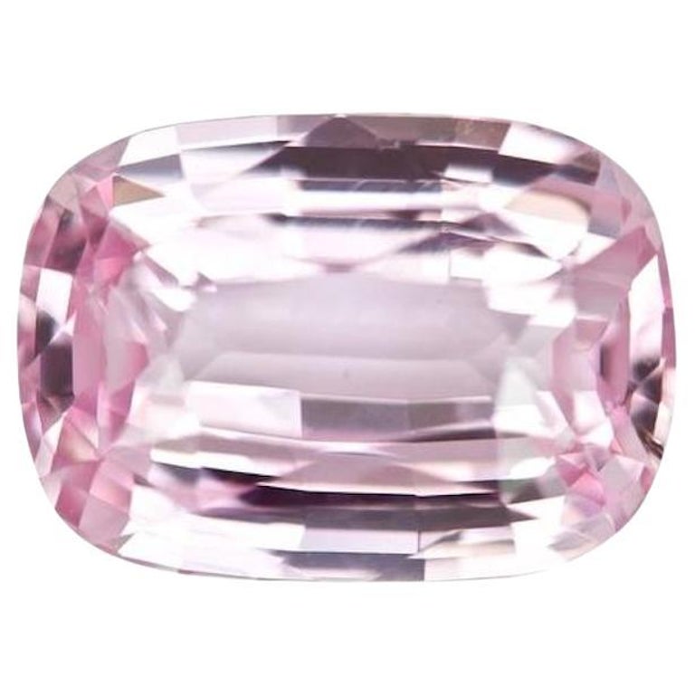 Light Pink Sapphire 3.03 ct Cushion Natural Unheated, Loose Gemstone ...