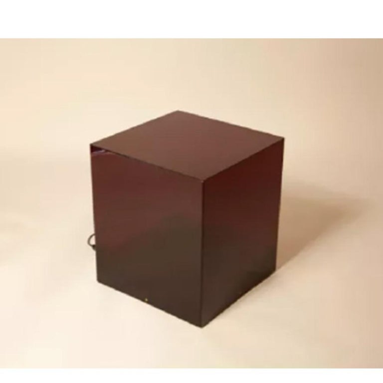 Light sculpture James riviere cubo di teo For Sale at 1stDibs