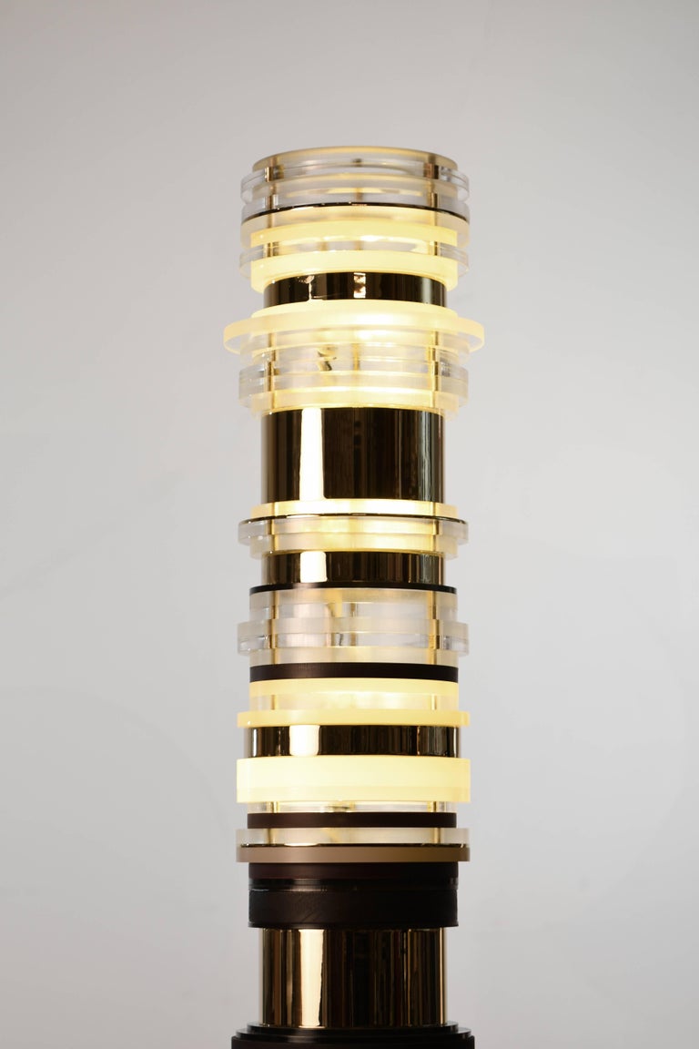 Matt Gagnon, "Light Stack No. 4", Floor Lamp, 2018 For Sale at 1stDibs