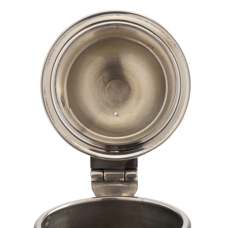 Lighthouse Form Pewter Coffee Pot with Hinged Lid by Kirk-Stieff, 1979 ...