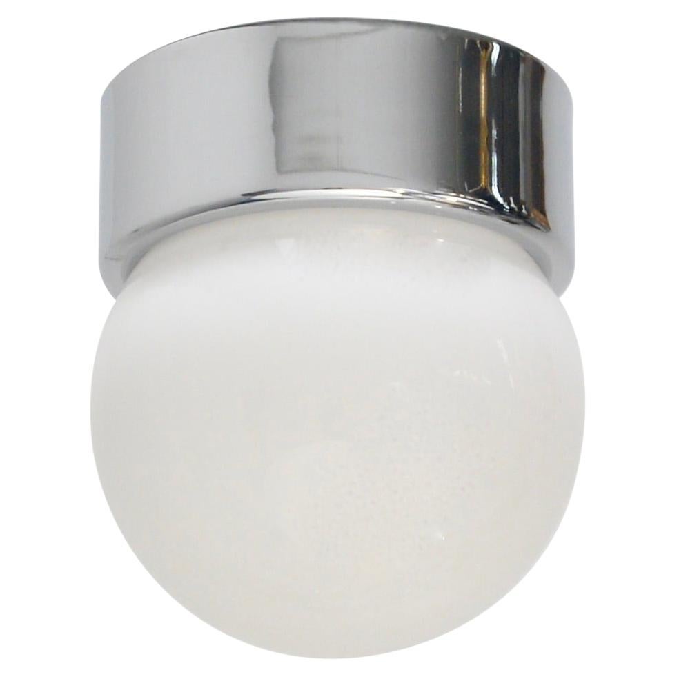 Scalloped Edge Capiz Shell Flush Mount For Sale at 1stDibs