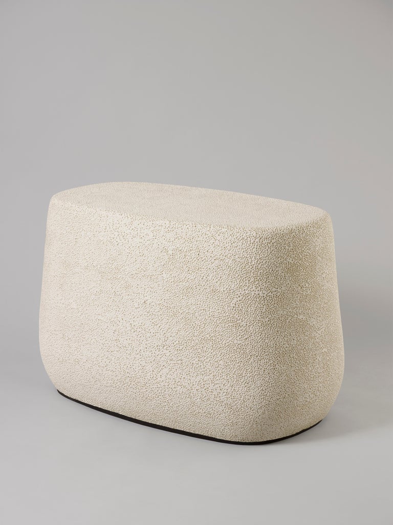 'Lightweight Porcelain' Bench/Table by Djim Berger - White For Sale at ...