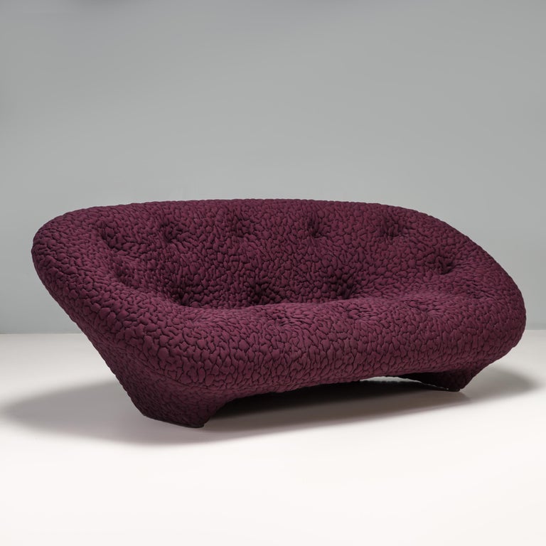 Ligne Roset by Erwan and Ronan Bouroullec Ploum High Back Purple Sofa ...