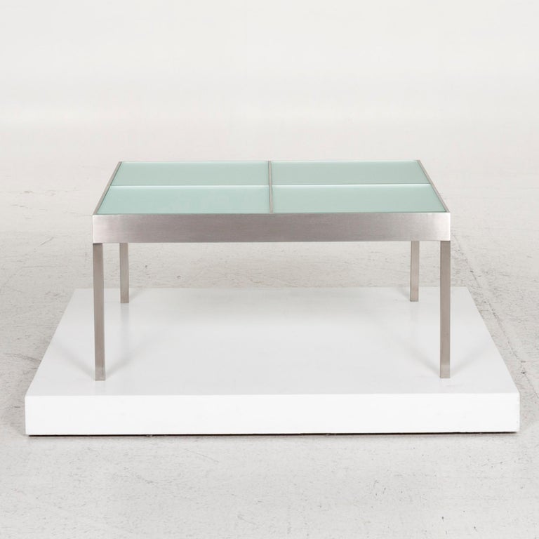 Ligne Roset Damier Glass Coffee Table Square at 1stDibs