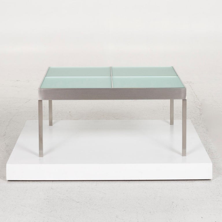 Ligne Roset Damier Glass Coffee Table Square at 1stDibs