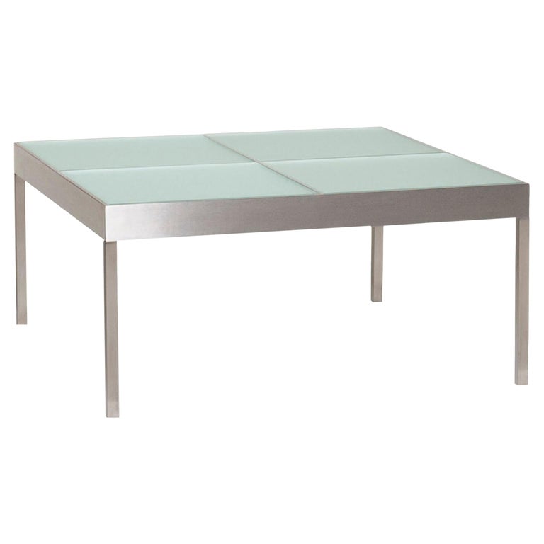 Ligne Roset Damier Glass Coffee Table Square at 1stDibs