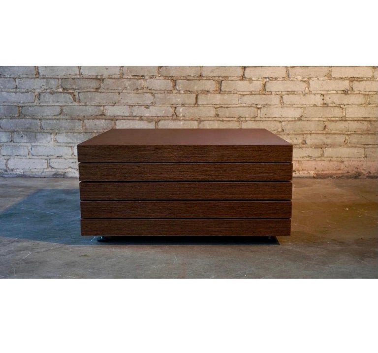 Ligne Roset Swivel Cocktail Coffee Table Mid-Century Modern at 1stDibs