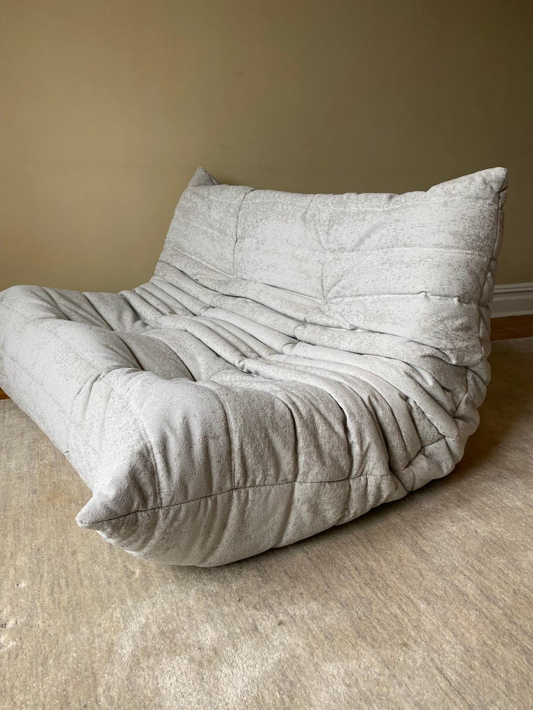 Ligne Roset Togo Sectional Sofa, Set of 4 Signed For Sale at 1stDibs
