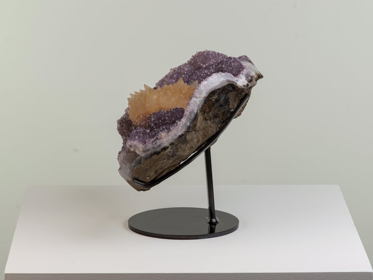 Lilac Amethyst Formation with Central Rosette For Sale at 1stDibs