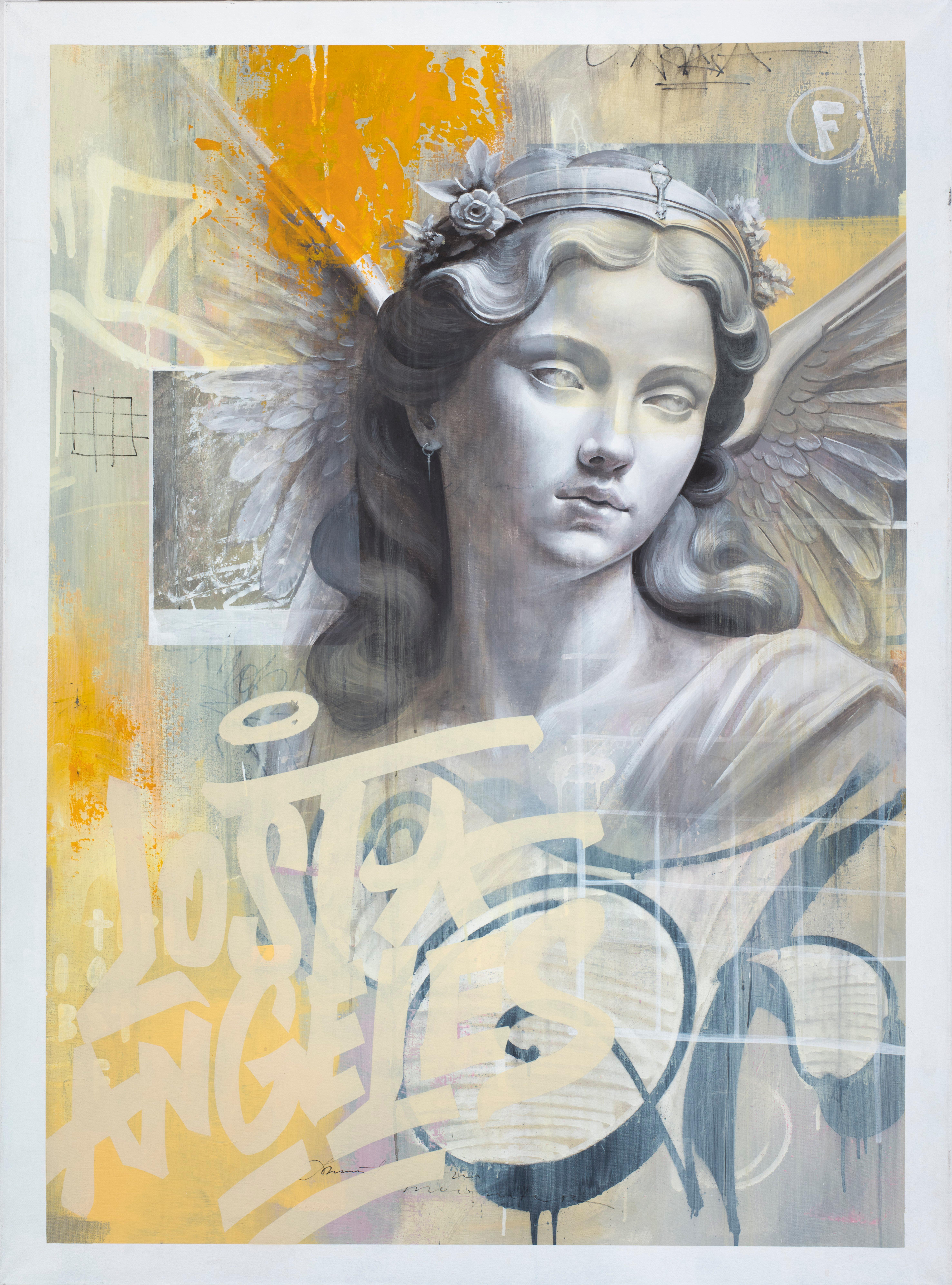 Lilia Valeeva - "Ángeles perdidos", 140х100 cm en venta en 1stDibs