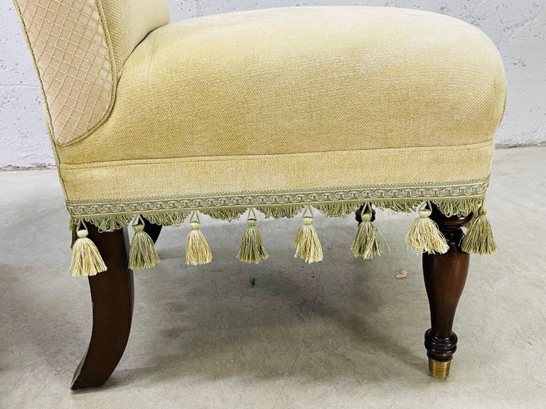 Lillian August Collection High Back Side Chairs, Pair For Sale at ...
