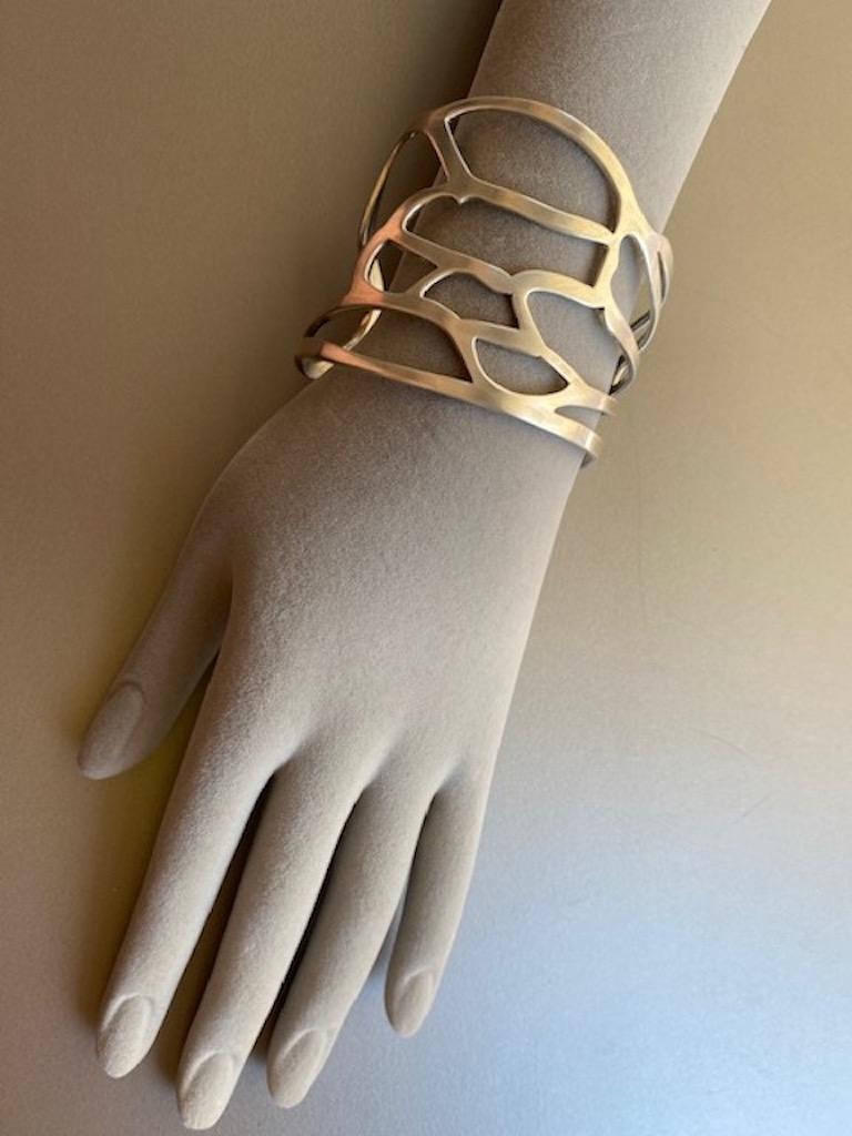 Lilly Hastedt Sterling Silver Bee Wing Cuff For Sale at 1stDibs