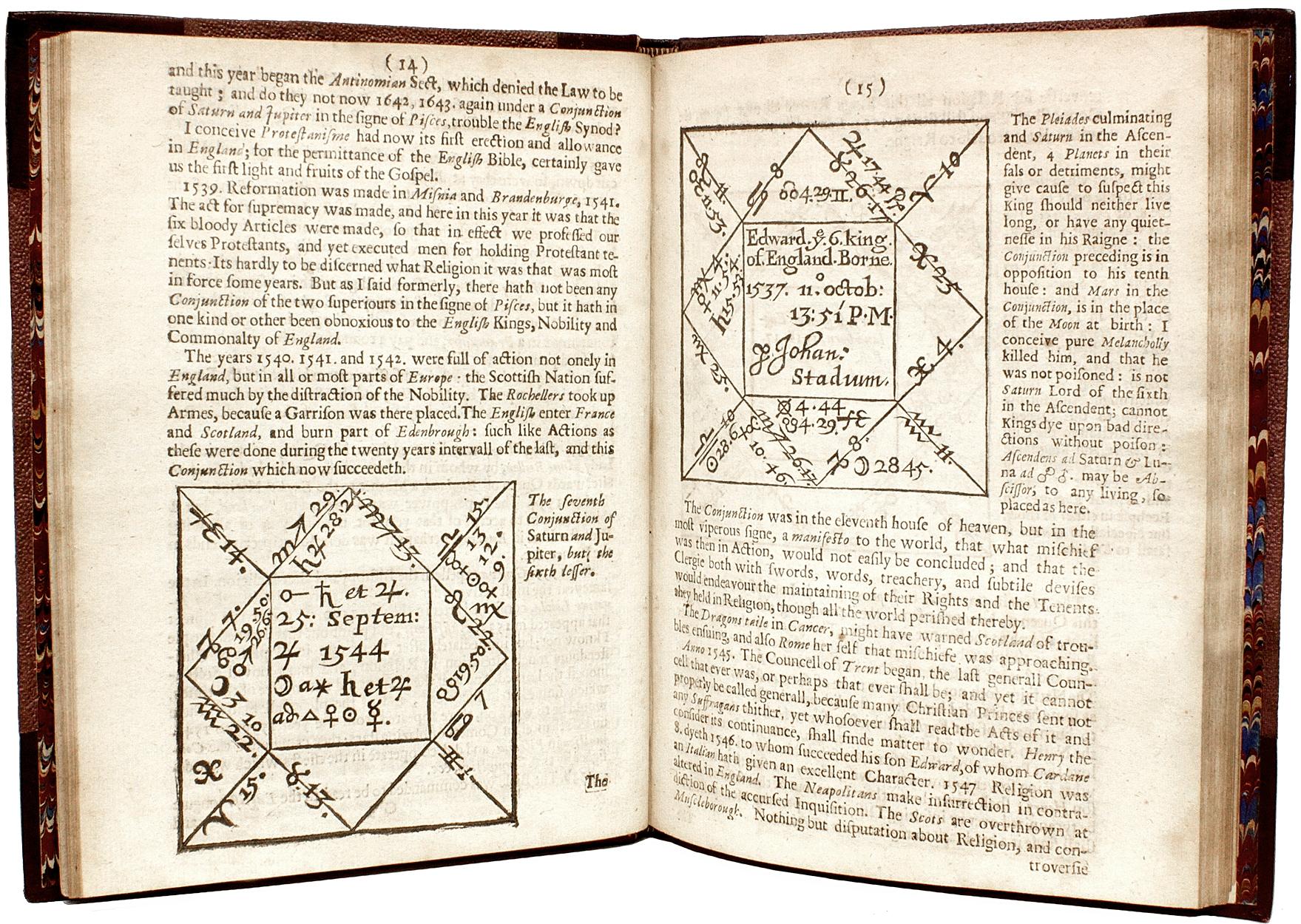 Lilly, William, Englands Propheticall Merline, First Edition, 1644 For ...